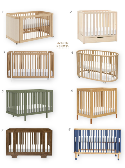 The Best Convertible Cribs for All Stages in Your Nursery - Little ...